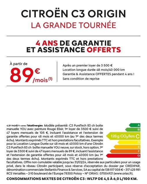 PROFITEZ DES OFFRES C3 ORIGINE - Groupe Protière